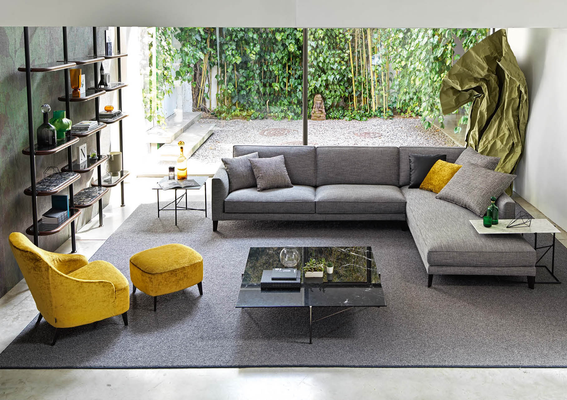 Time Break Sectional Sofa - Berto Salotti