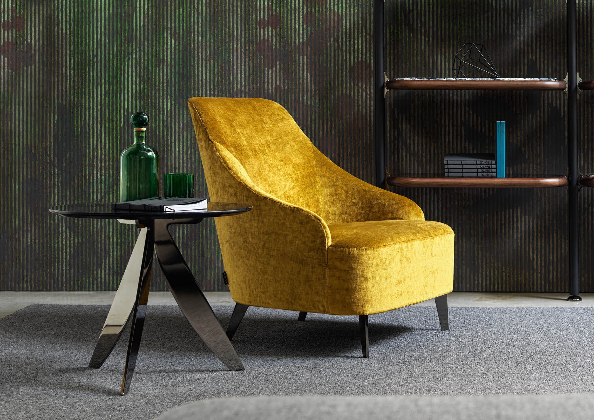 Emilia Modern Armchair - Berto Salotti