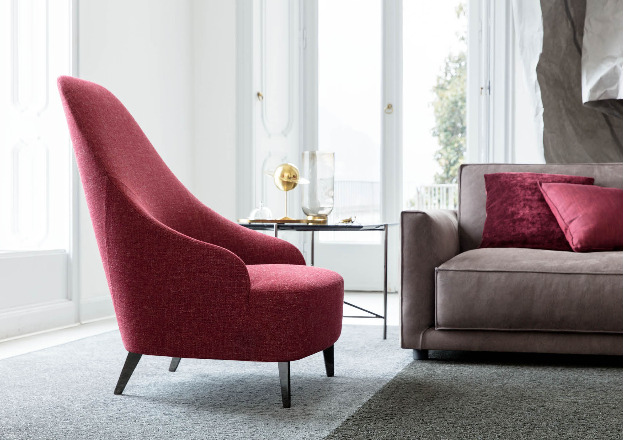 Vanessa High Back Armchair - Berto Salotti