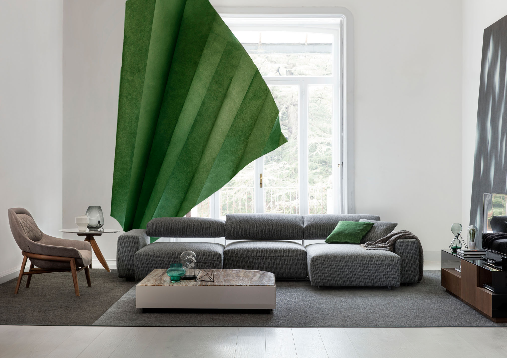 Custom Made Relax Sofa - Berto Salotti